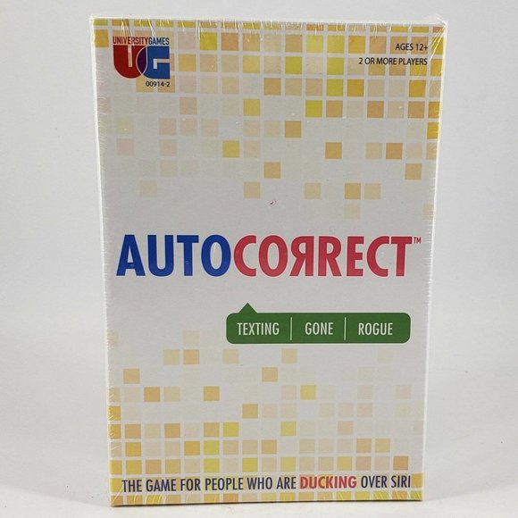 University Games | Games | Autocorrect The Game Of Texting Gone Rogue ...